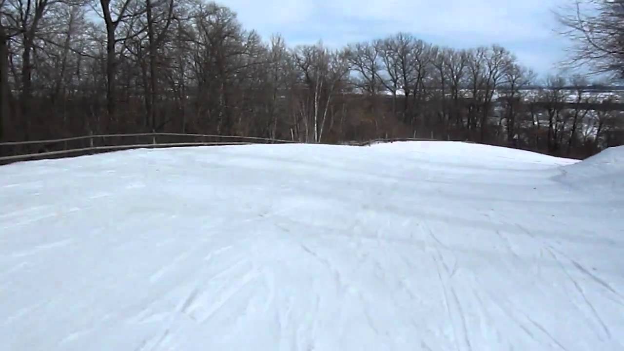 SKIING AT POWDER RIDGE - YouTube