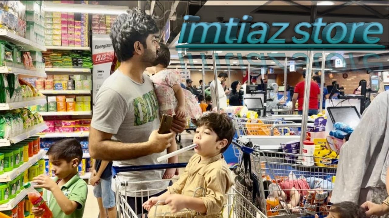Grocery from imtiaz store instead alfateh🏬 - YouTube