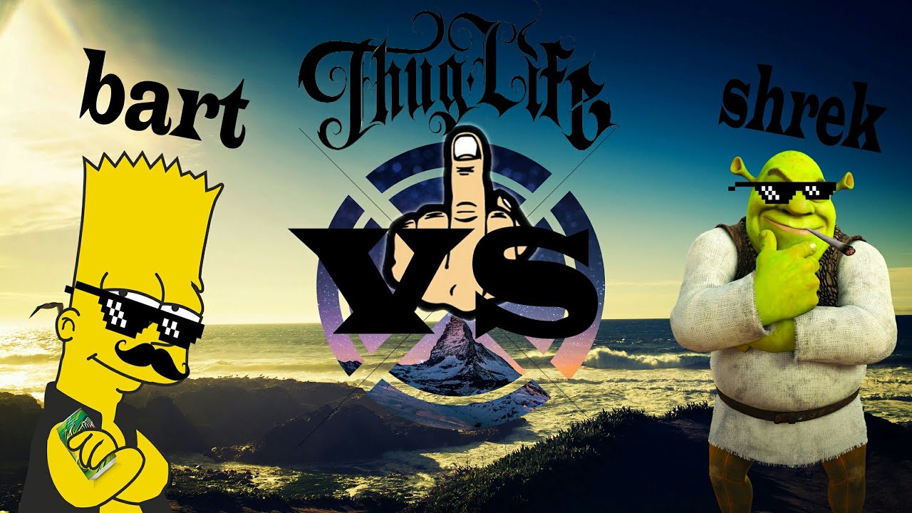 Bart Simpson VS Shrek Rap - YouTube