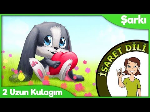 İki Uzun Kulağım 💓👂İşaret Dili Çocuk Şarkıları