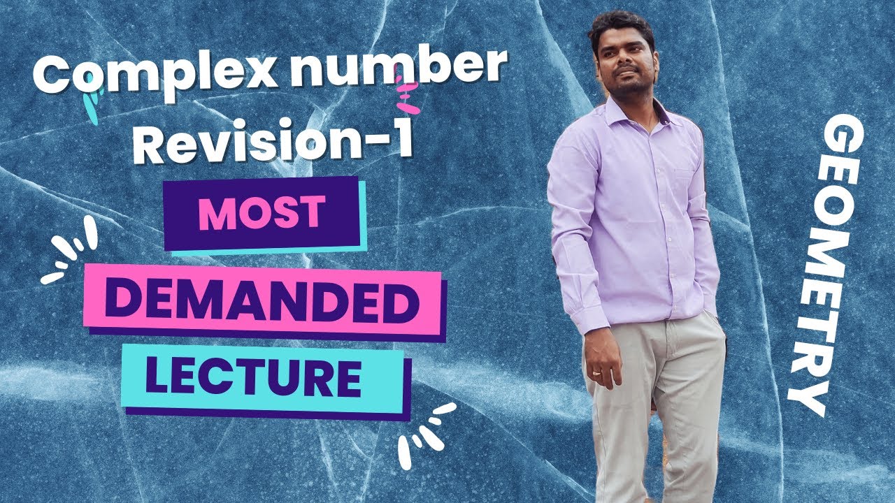 most demanded lecture on "Geometry of complex number" | fast revision ...