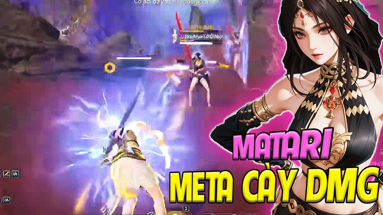 MATARI COMBO META Số 1 Cày DMG KILL Cực DỄ Khi LEO RANK TRIOS SEASONS ...