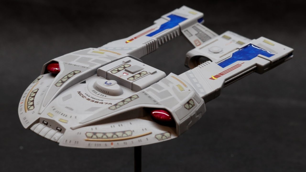 Star Trek Steamrunner Class 3D printed model - YouTube