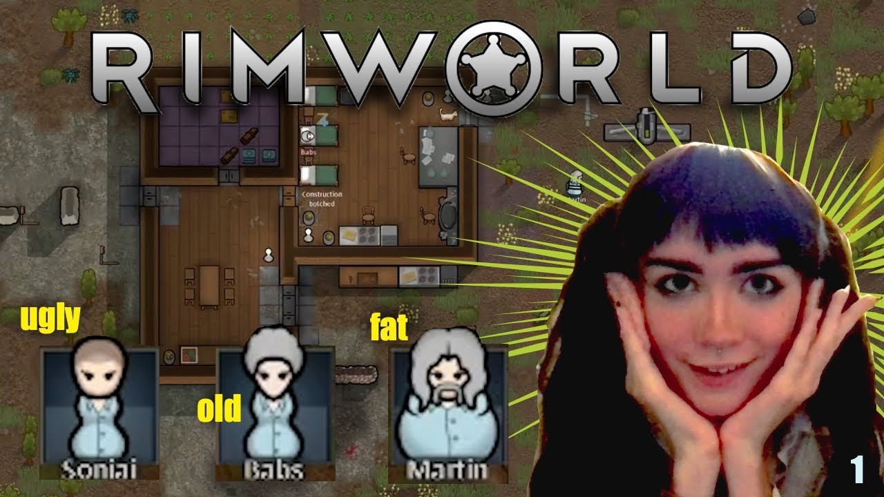 Sending Ugly, Old, Fat People to Space | Rimworld pt. 1 - YouTube
