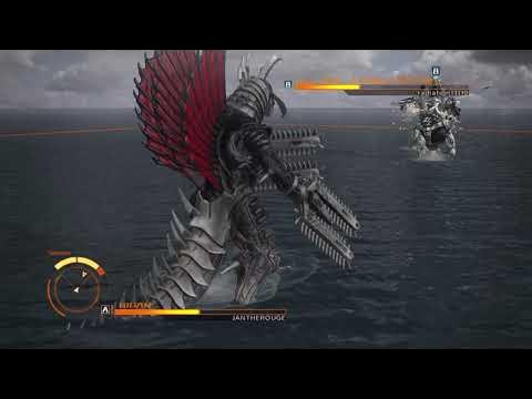 GODZILLA PS4: Gigan VS Type 3 Kiryu - YouTube