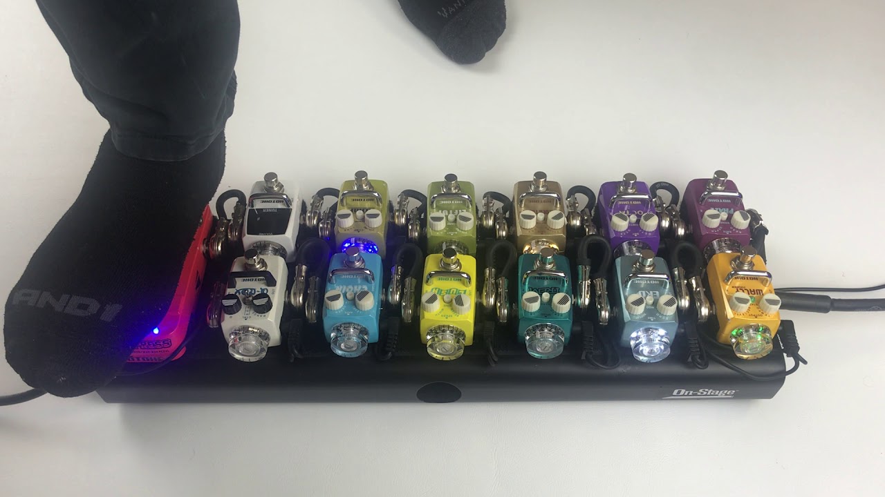 Hotone Pedals /Pedales Hotone Part II (Testing Wah, Golden Touch ...