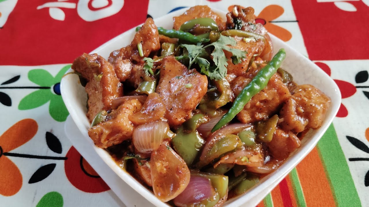 Spicy & Crispy Chilly Chicken Recipe | Indo-Chinese Restaurant Style at ...