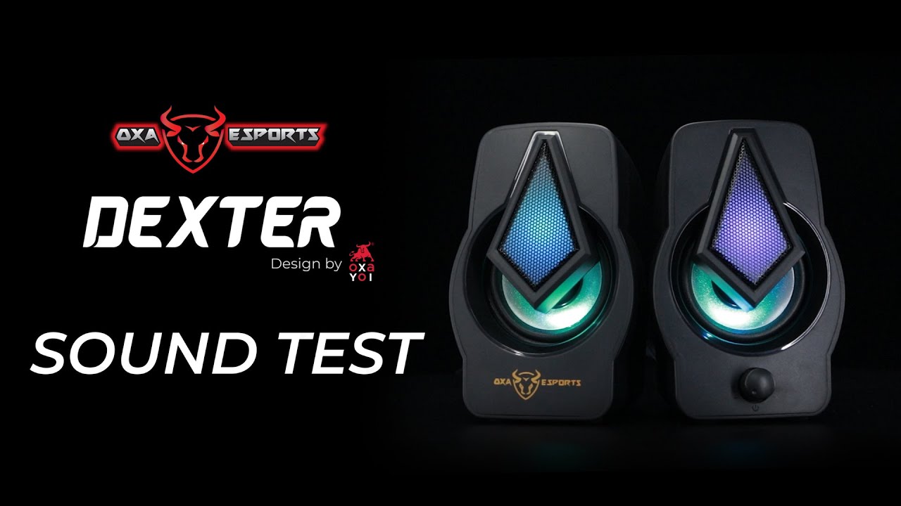 Oxa Esports Dexter GS-20 Speaker | Sound Test - YouTube