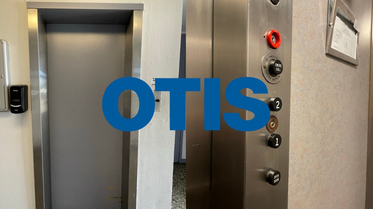 Epic OTIS Black Button Hydraulic Elevator - San Lorenzo Park Plaza in ...