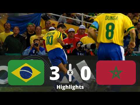 Brasil Vs Marrocos - Copa Do Mundo 1998 - Melhores Momentos