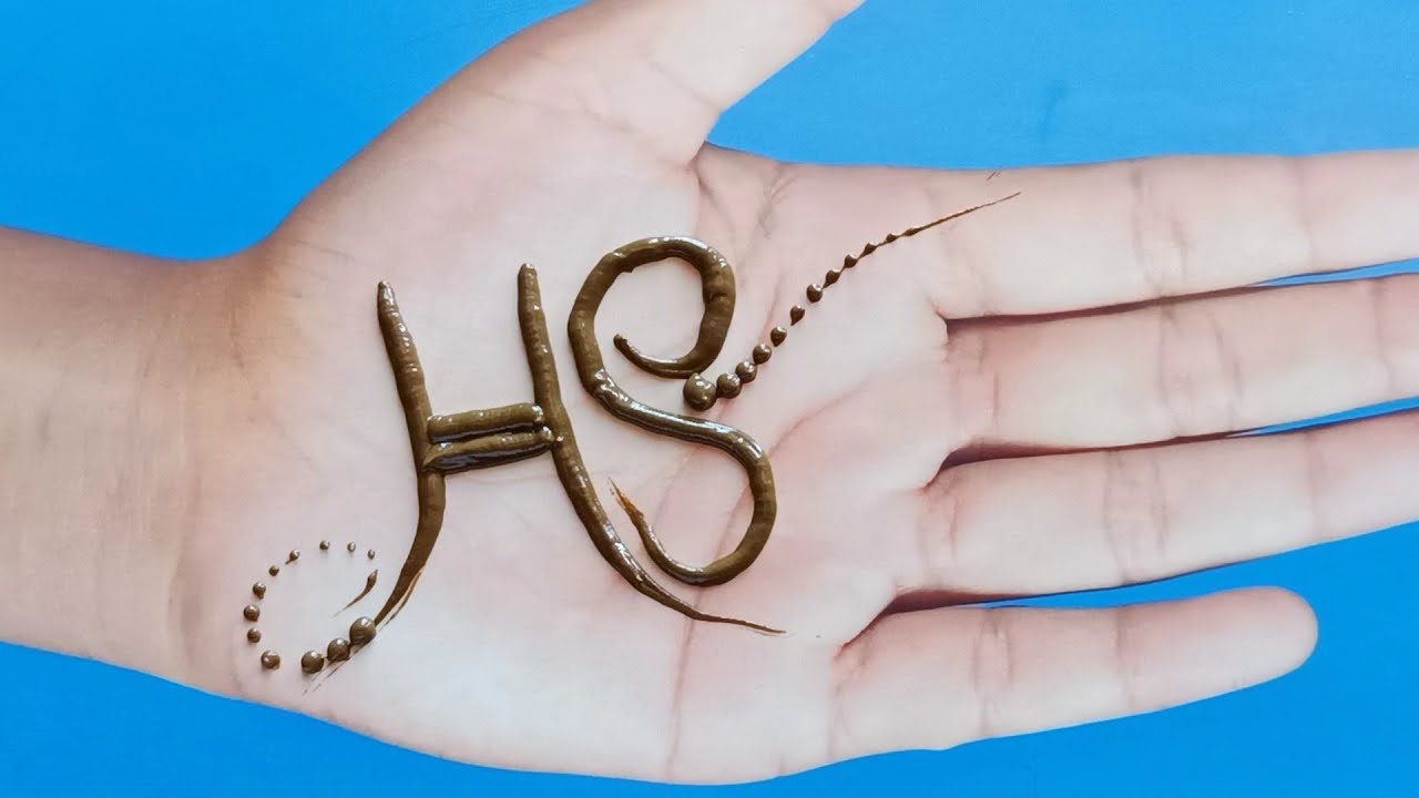 H💕S letter tattoo design | S tattoo | H tattoo | S status | H status ...