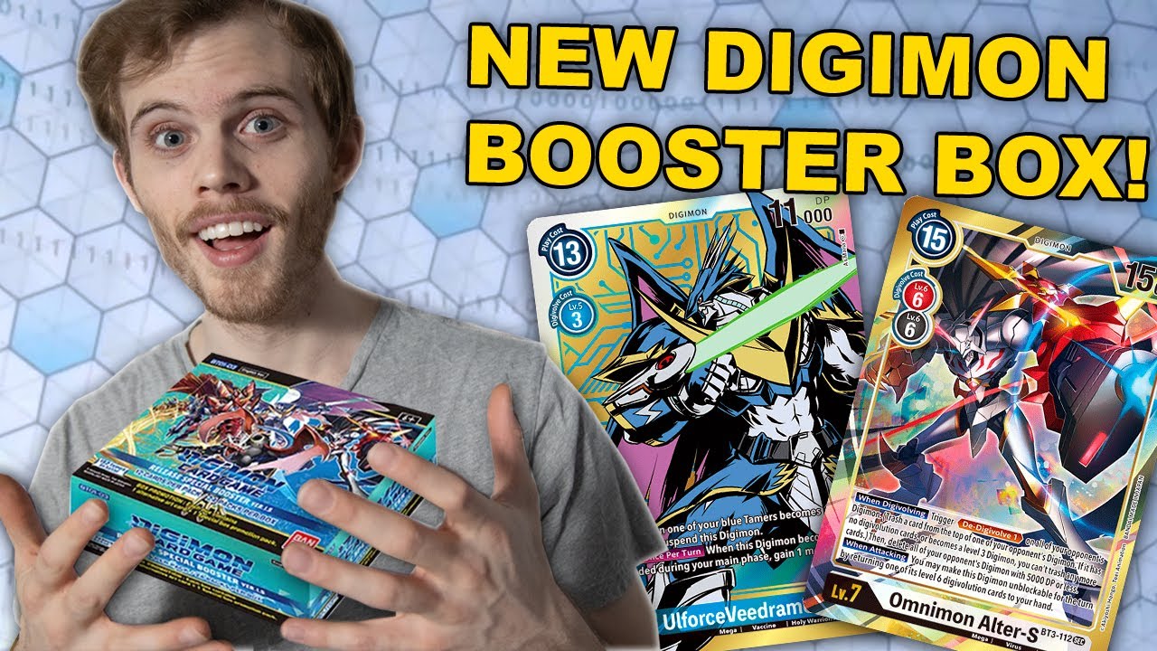 New Digimon TCG Booster Box Opening! [Version 1.5] | Billiam - YouTube