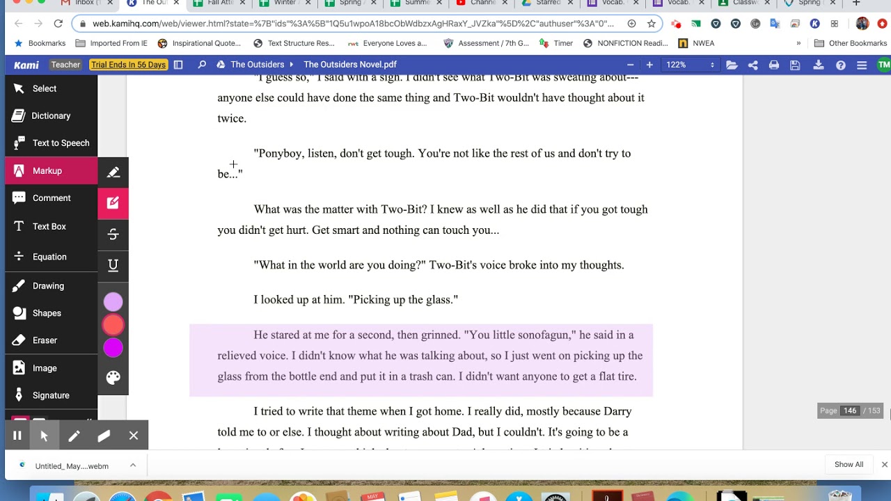 The Outsiders - Chapter 12 Analysis - YouTube