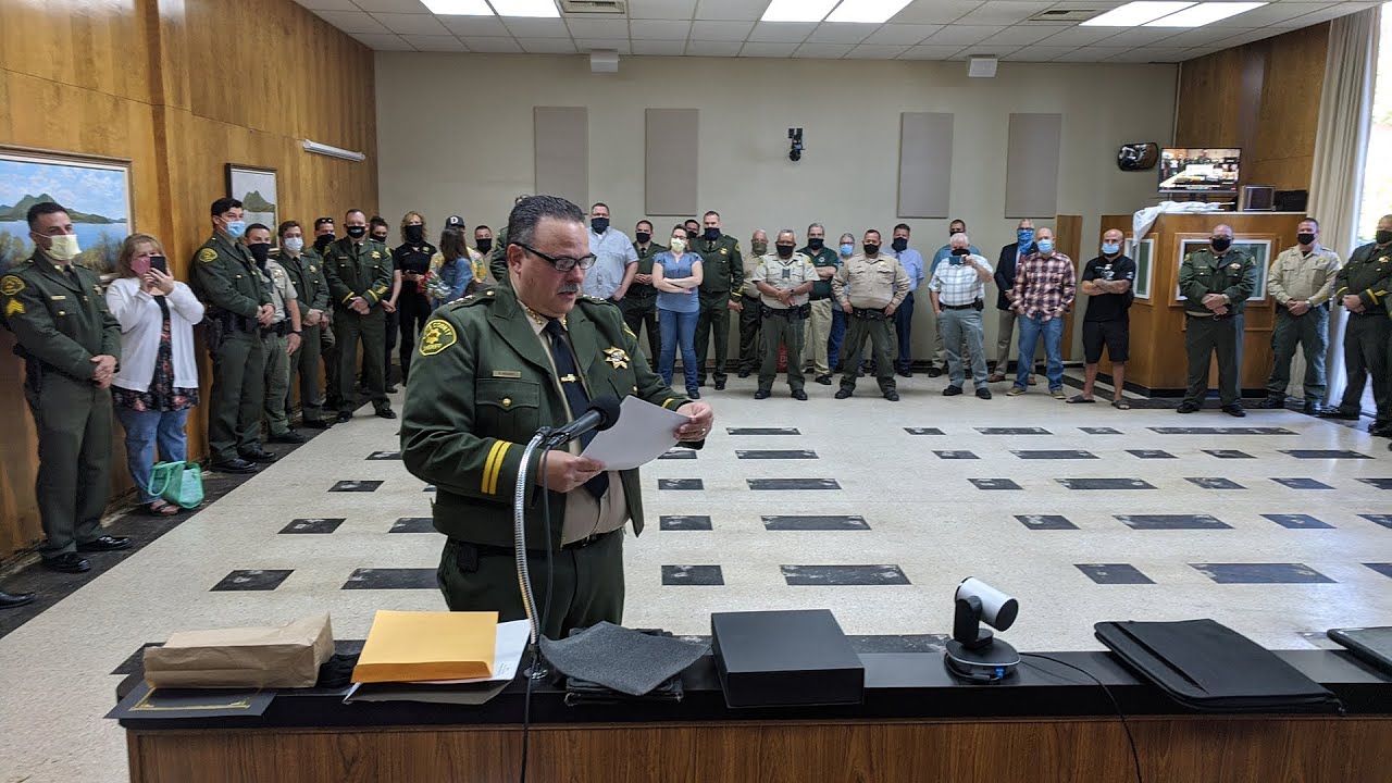 Proclamation commending Undersheriff Christopher J. Macedo - YouTube