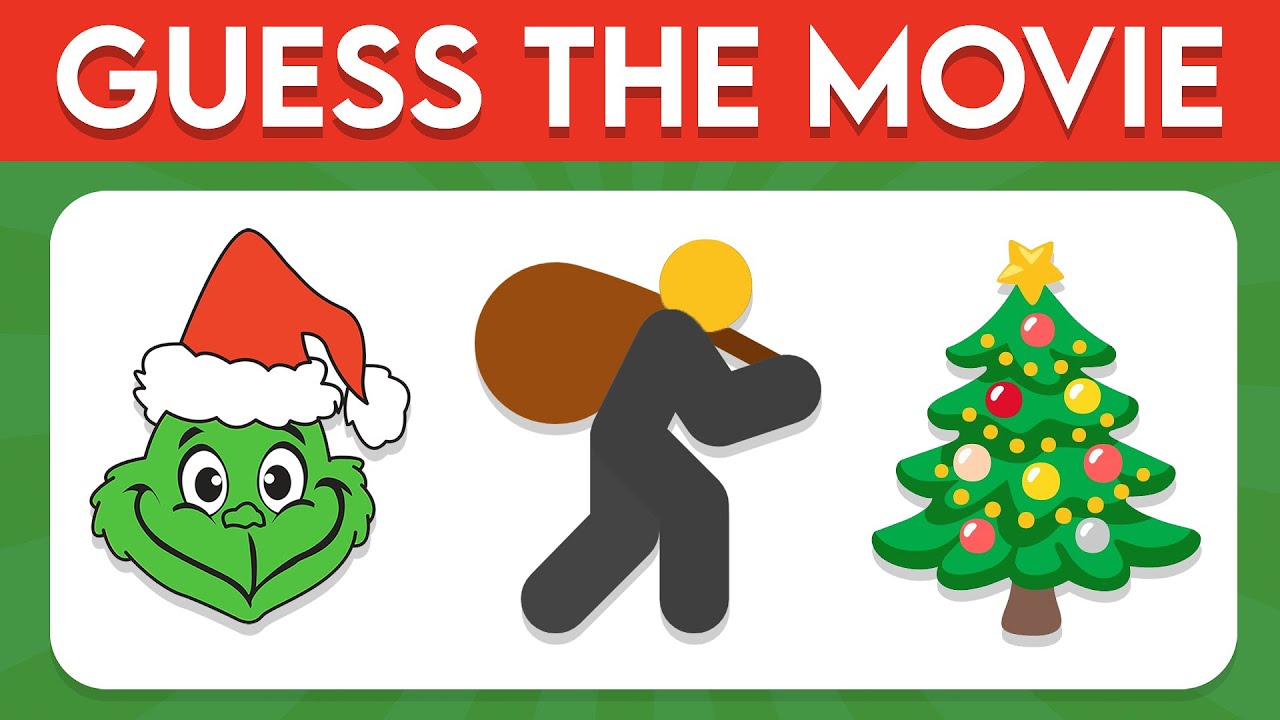 Can You Guess The Christmas Movie By Emoji? 🎄 | Christmas Quiz 🎁 - YouTube