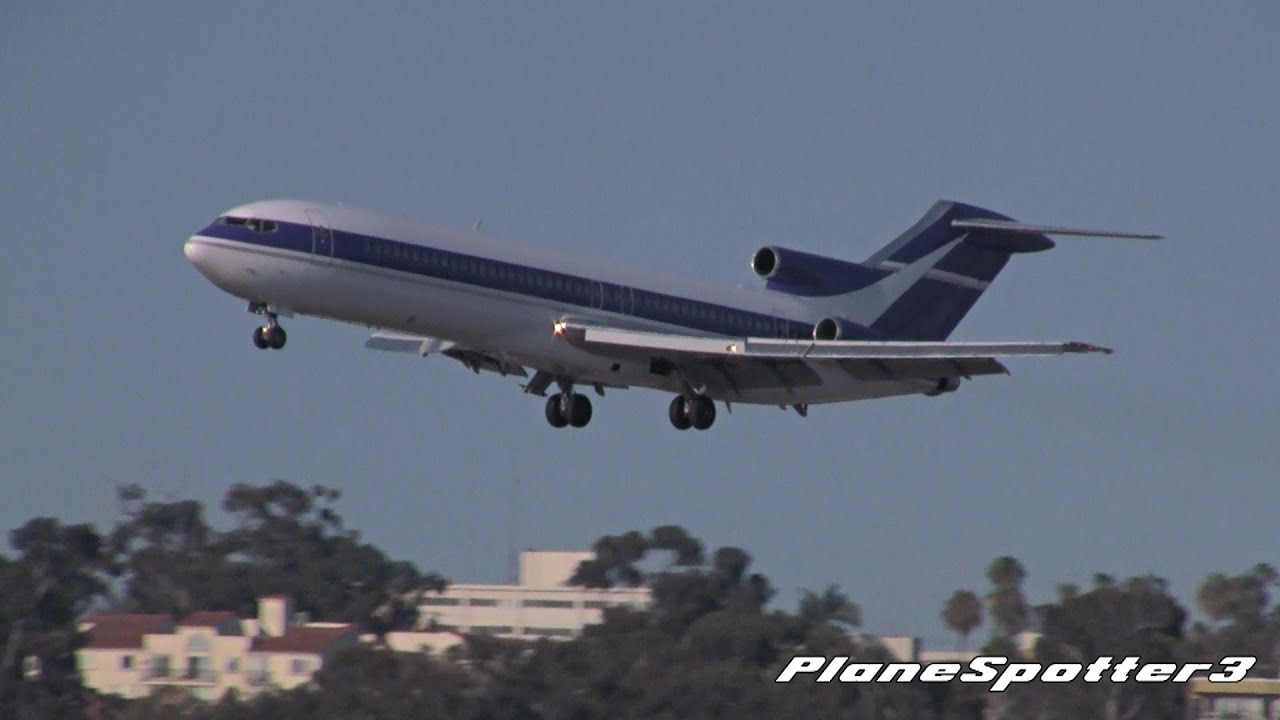 *RARE CLASSIC!!!!* Elan Express Boeing 727-227 [N17773] Landing San ...