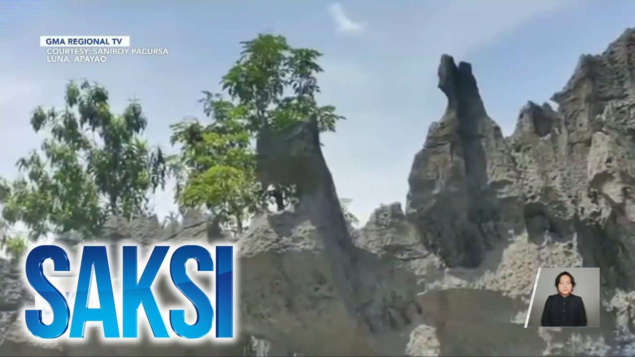 Dupag rock formation na may magagandang limestone, patok sa mga ...