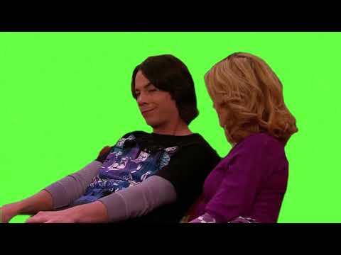 iCarly Spencer Rizzes Up The Huzz Green Screen