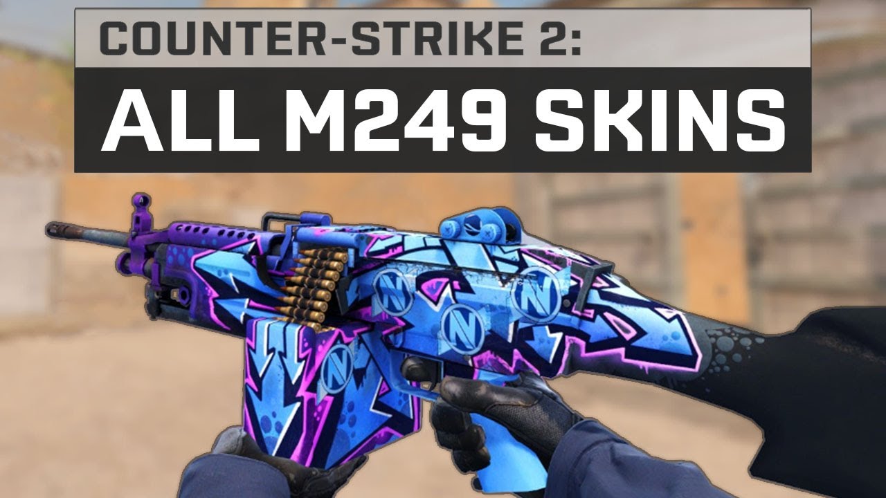 All M249 Skins - Counter-Strike 2 - YouTube