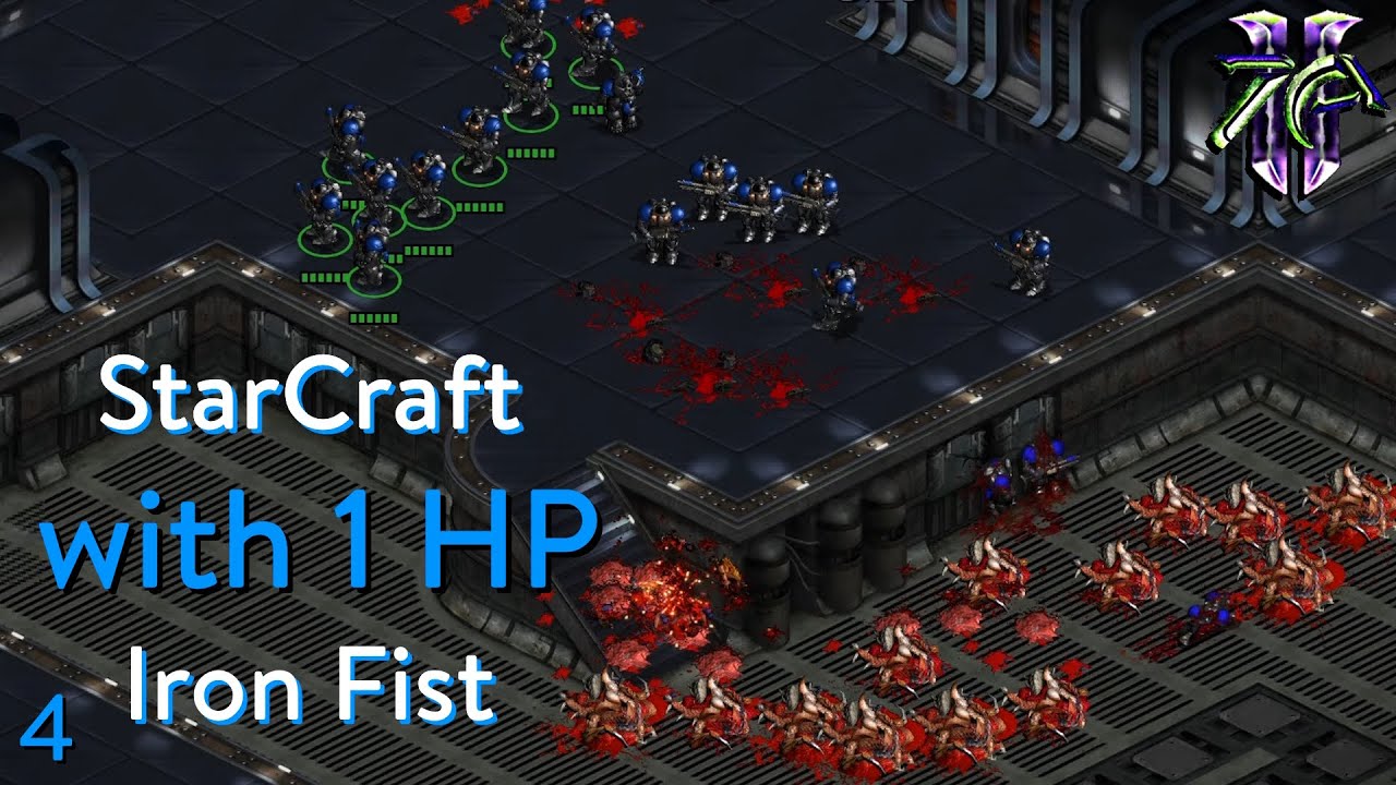 Waxing them critters! StarCraft Brood War with 1HP! - YouTube