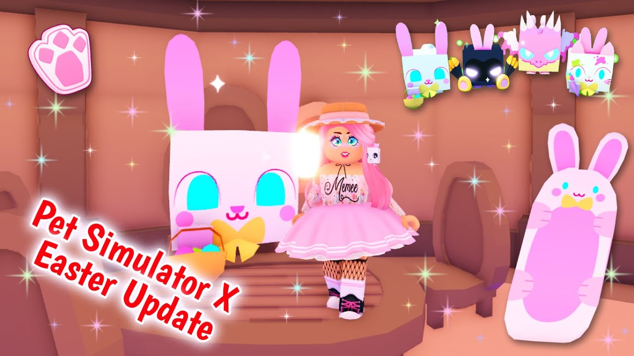 Pet Simulator X Easter Update Easter Hoverboard Roblox #petsimx # ...