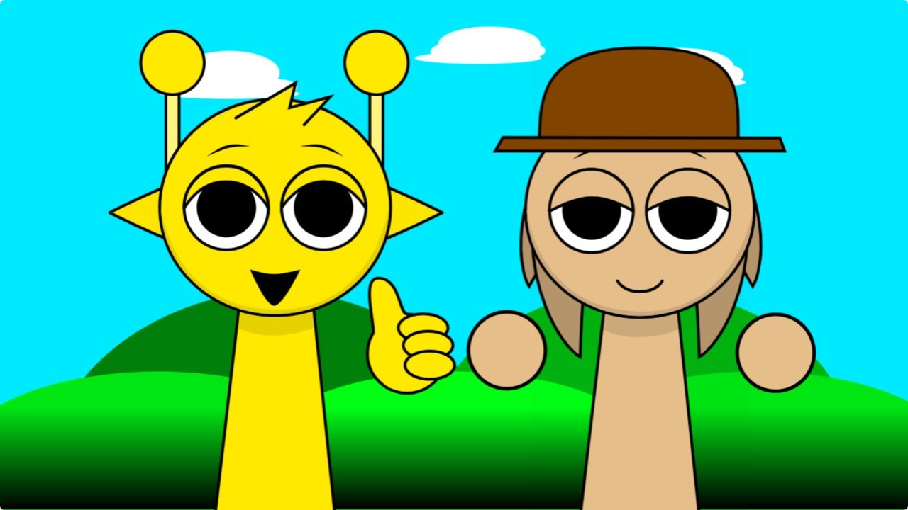 simon, tunner, oren, raddy and clukr (normal mode music) - sprunki ...