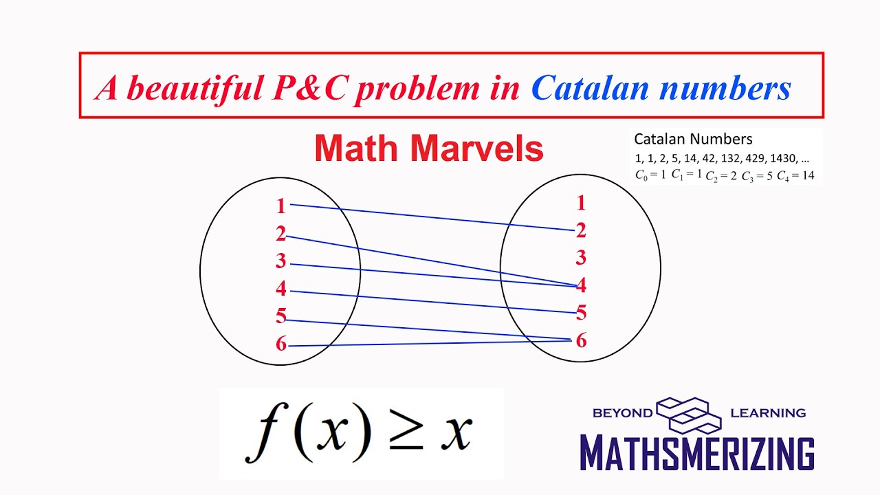Math marvel: A beautiful P&C question generating Catalan numbers # ...