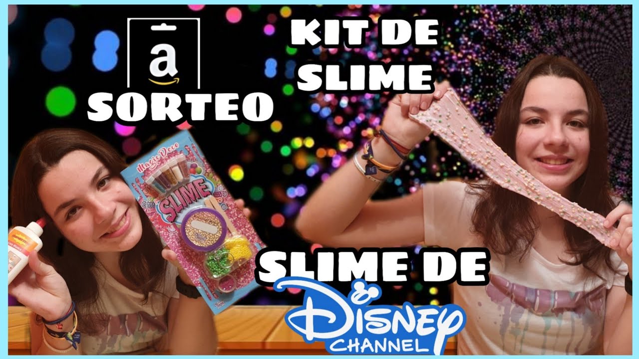 SLIME DE DISNEY CHANNEL/ KIT SLIME REVISTA DISNEY CHANNEL/ SORTEO ...