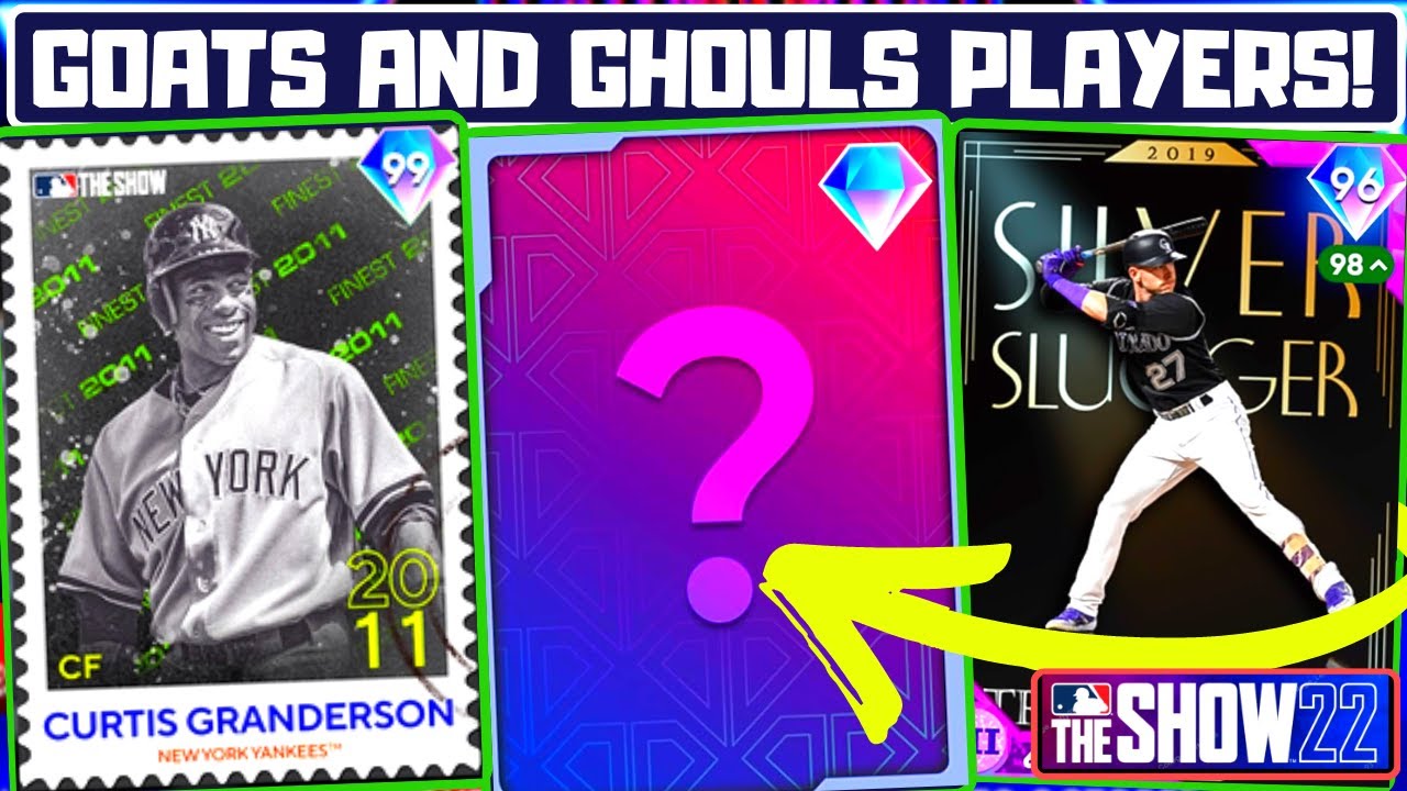 MORE GOATS and GHOULS PLAYERS! ARE THEY BOSSES? MLB The Show 22 - YouTube