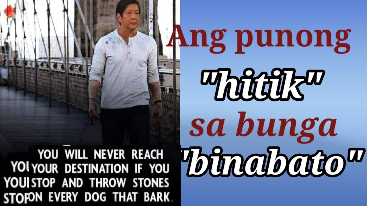 Ang punong hitik sa bunga ay binabato. - YouTube