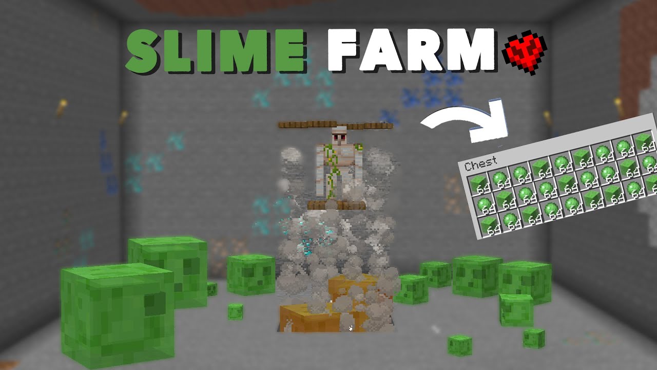 Minecraft 1.20 Slime Farm - Auto Slime Farm Tutorial | 1.20+ - YouTube