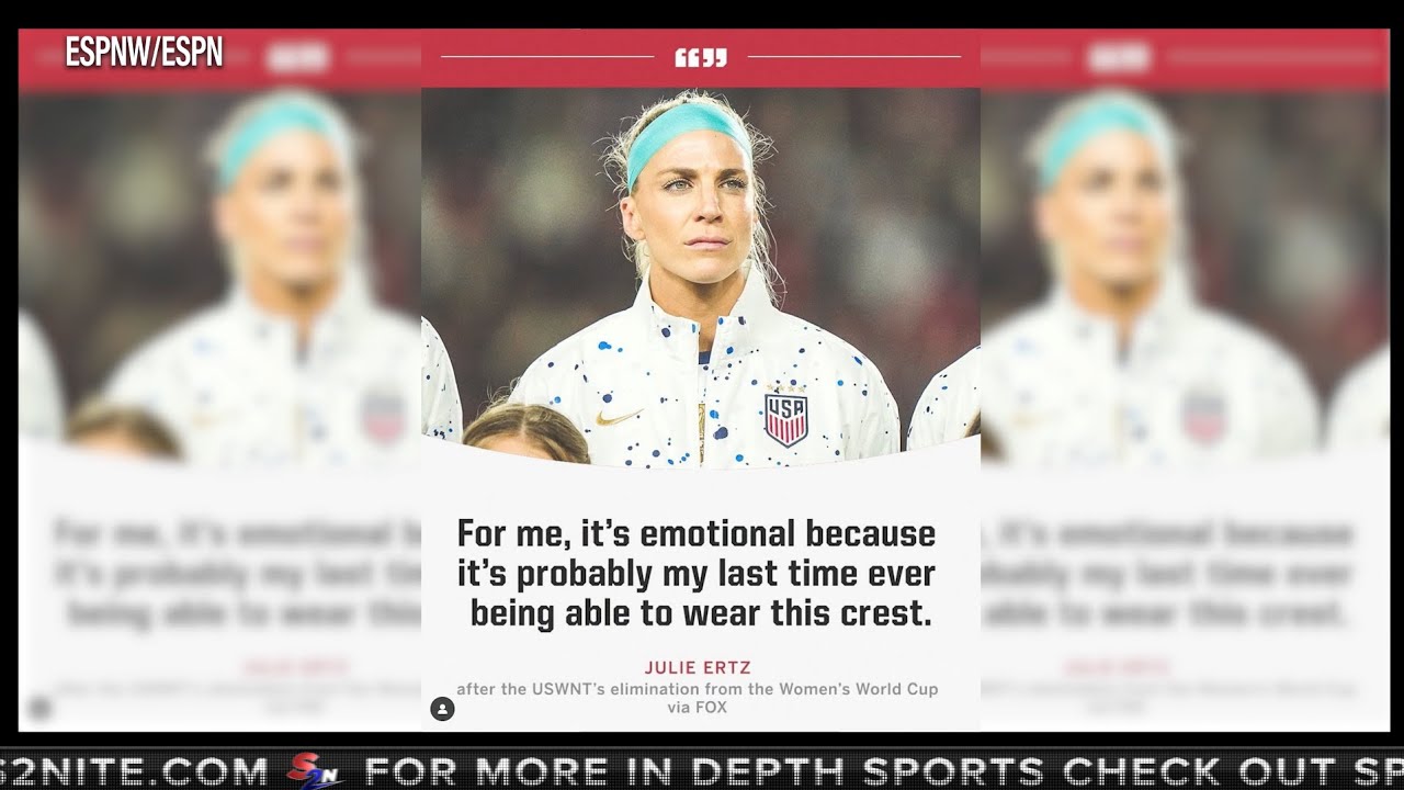 USWNT REFLECTS ON HEART-BREAKING WORLD CUP LOSS - YouTube