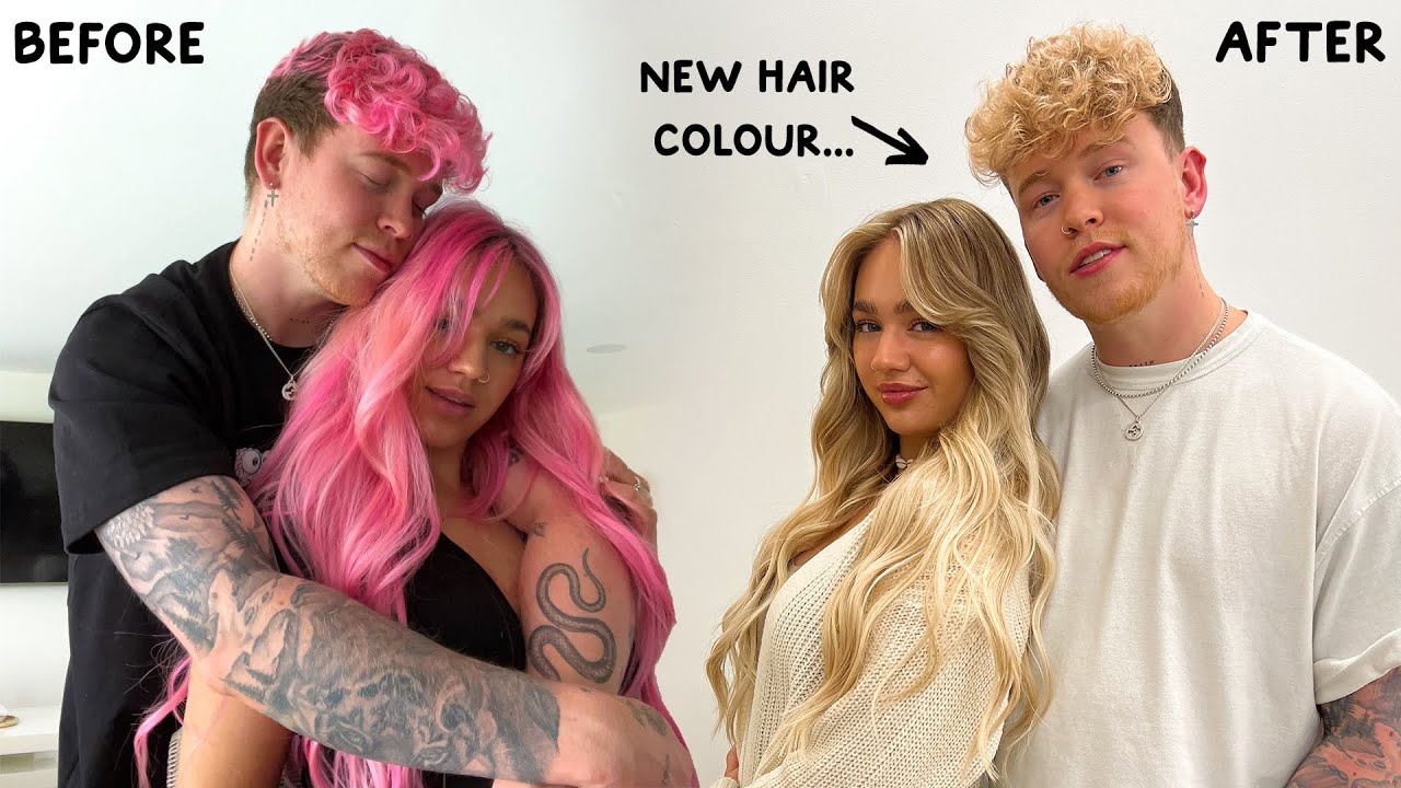 OUR NEW HAIR REVEAL… *Extreme Hair Transformation!* - YouTube