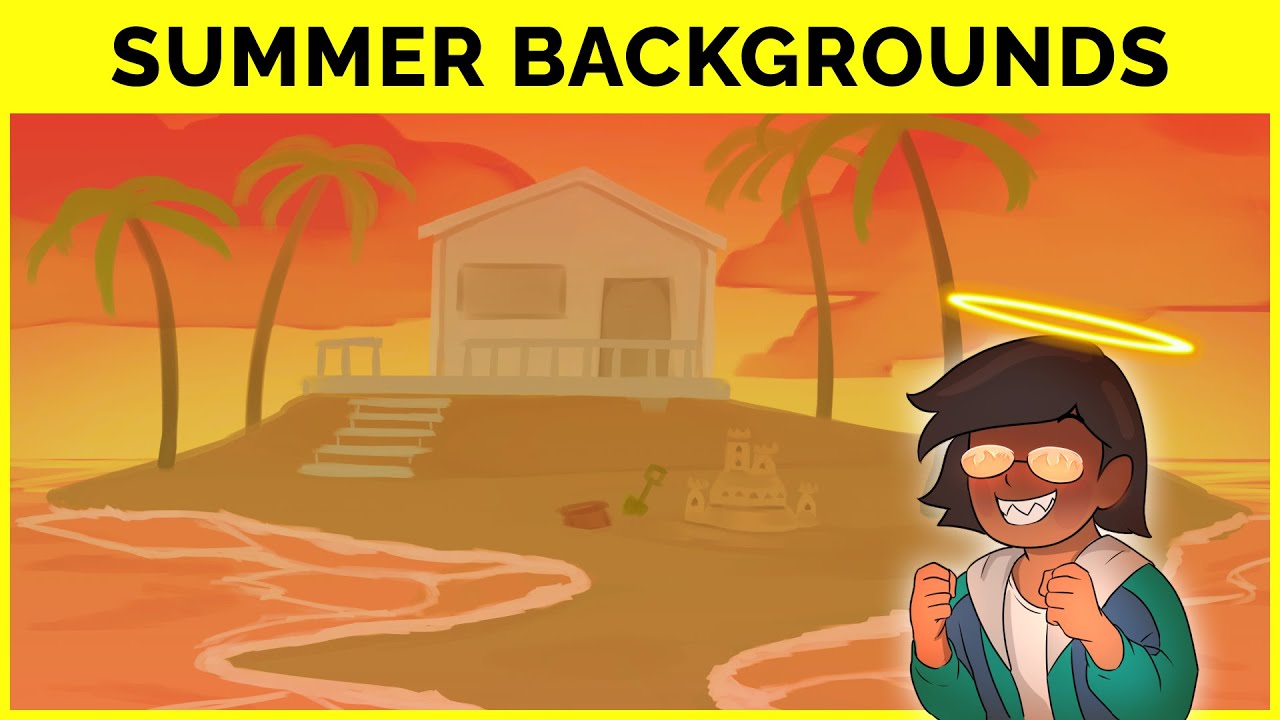 🔴 Drawing a Stunning Summer Background (Digital Art Tutorial) - YouTube