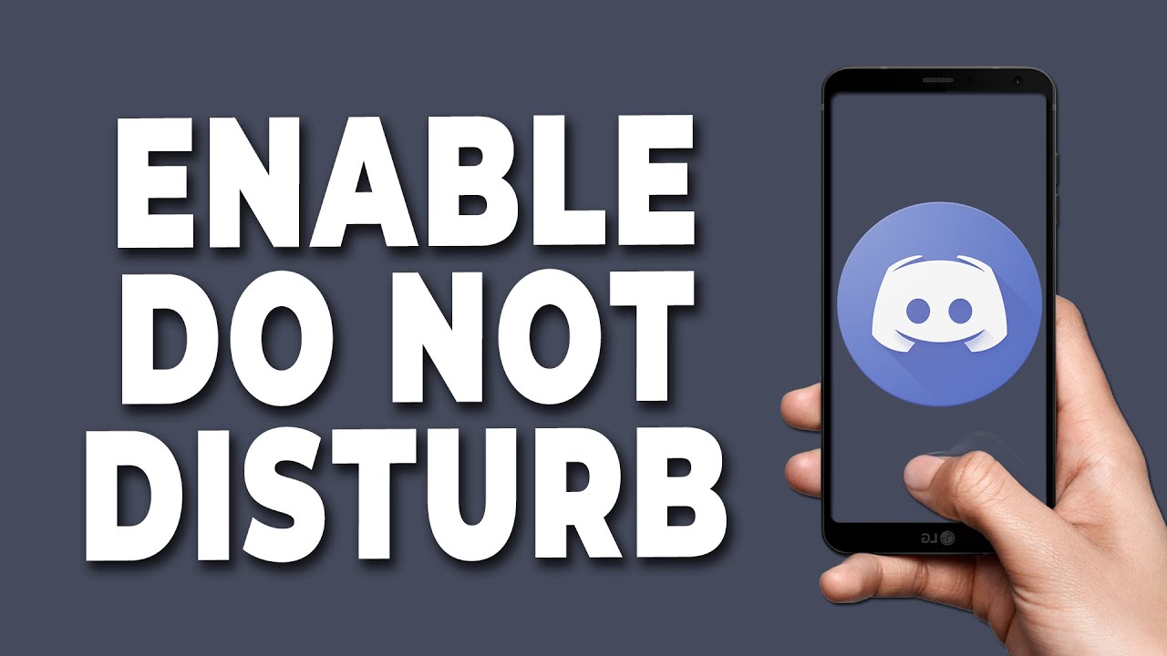 How to Enable Do Not Disturb on Discord - YouTube