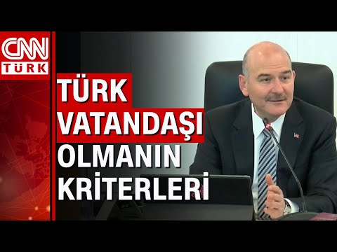 Bakan Süleyman Soylu, Türk vatandaşı olan Suriyeli sayısını açıkladı