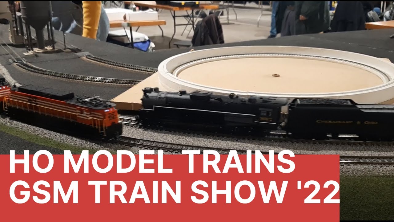Model Railroad Modular Layout at the Great Scale Model Train Show in ...
