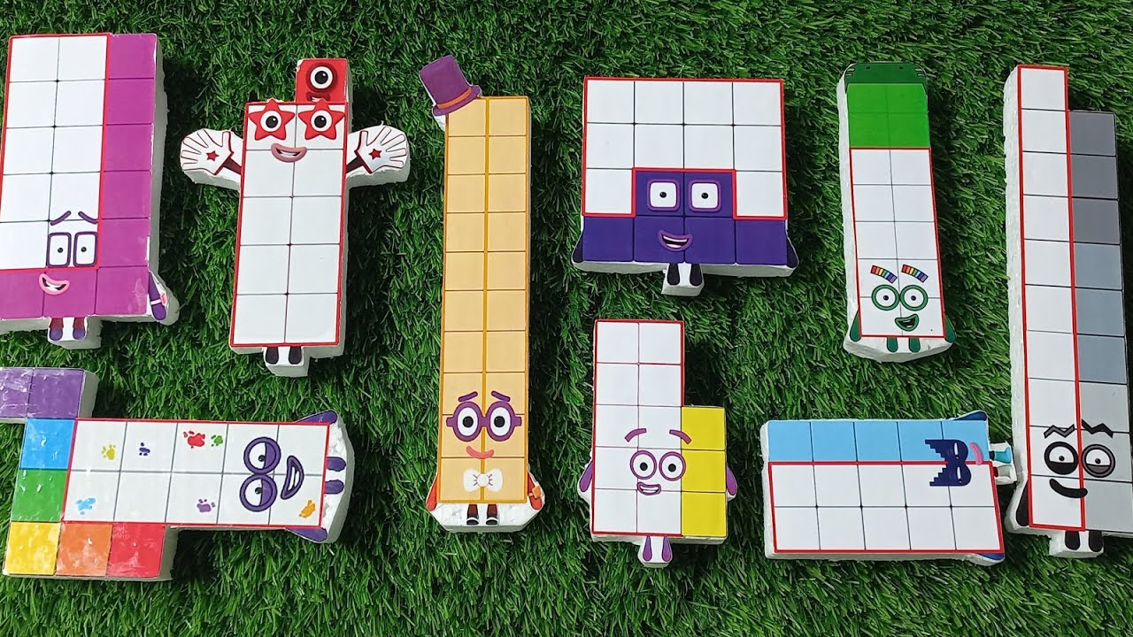 Satisfying Asmr Numberblocks New11an and Alphablocks Numberlore ...