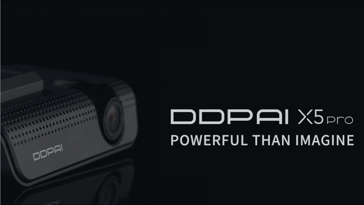 DDPAI X5 Pro 4k Front and Back Dash Cam Snapshoot - YouTube