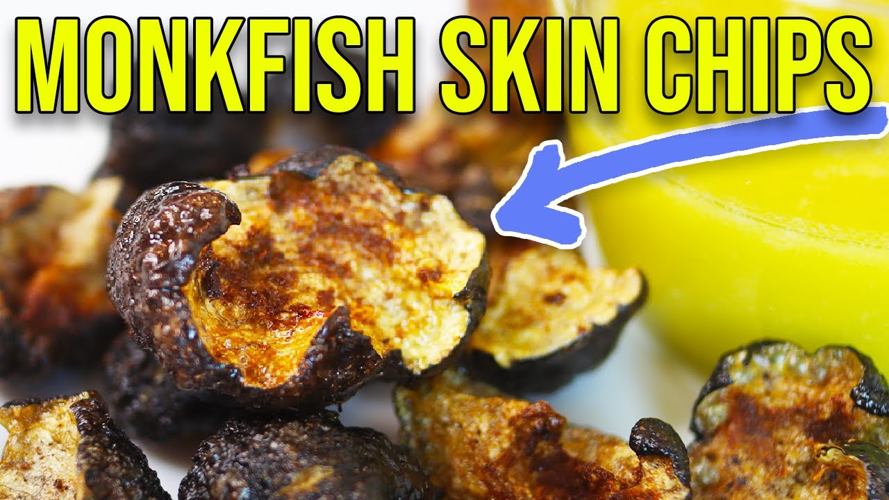 Chips from the Deep: Crunchy MONKFISH SKIN Chips from Scratch (Day 7 ...