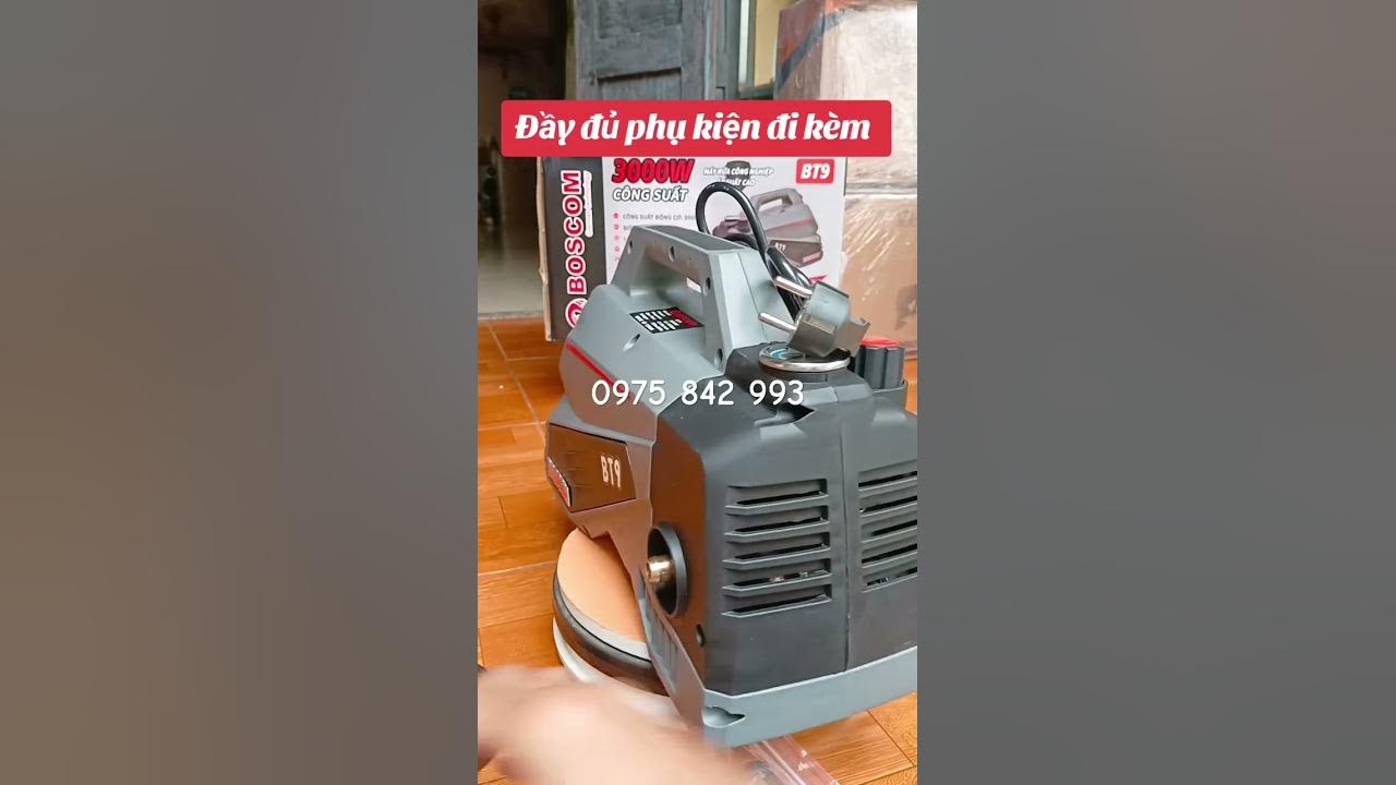 Máy rửa xe công suất 3000W Boscom BT9 siêu khoẻ lõi đồng 100% thân máy nặng 10,4kg - giá 1.290K ...