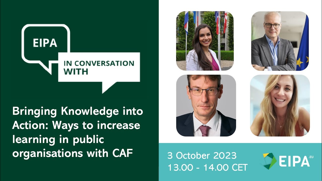 EIPA in Conversation With - Bringing Knowledge into Action - YouTube