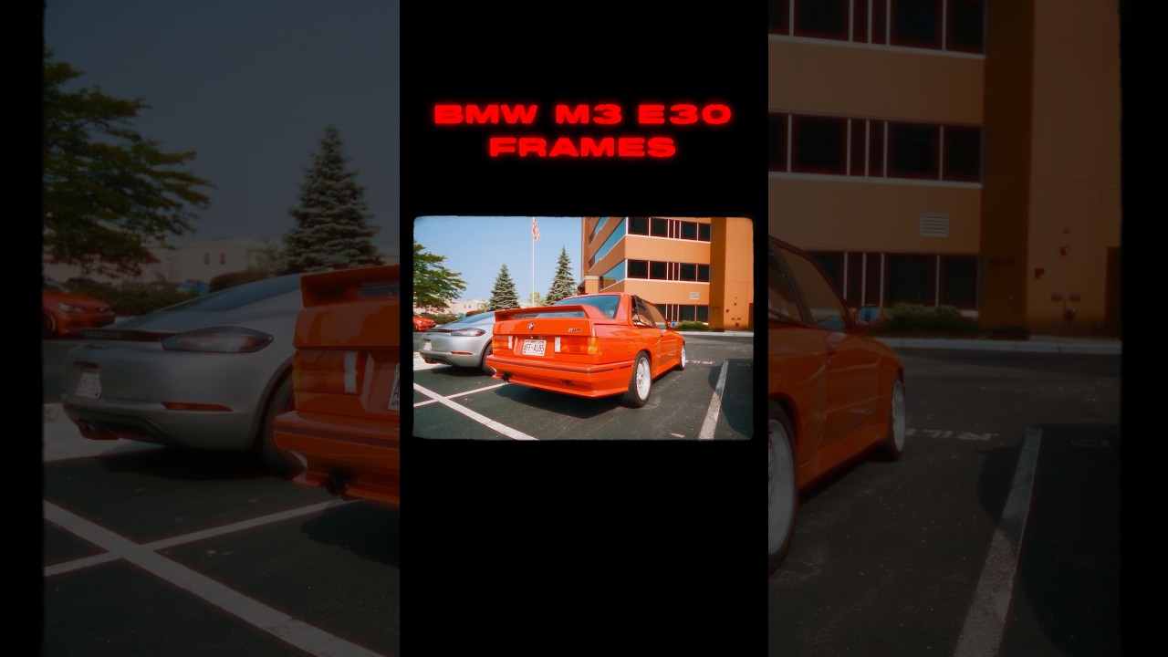 Bmw E30 M3 Frames! #shorts - YouTube