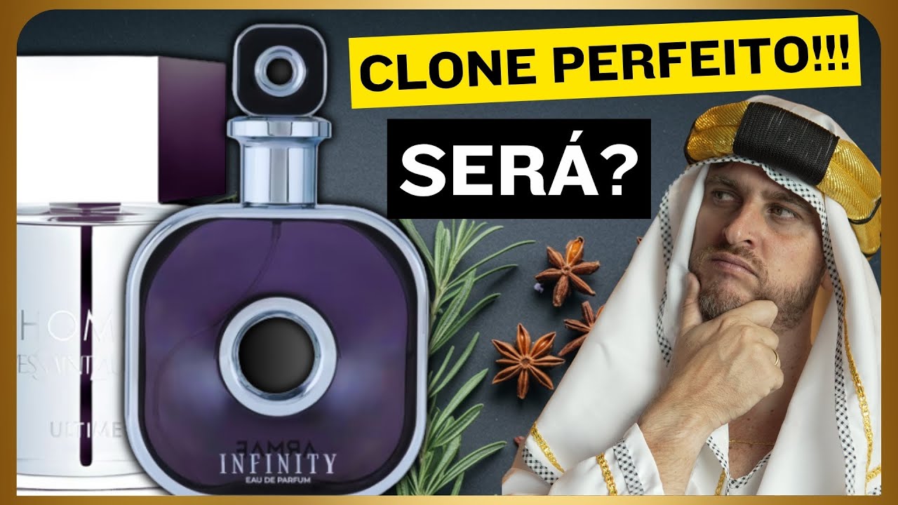 ARMAF INFINITY BLACK | O CLONE PERFEITO do L´HOMME ULTIME de YVES SAINT ...