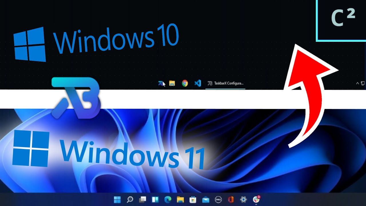 How To Center the Taskbar in Windows 10 | Get Windows 11-Style Taskbar ...