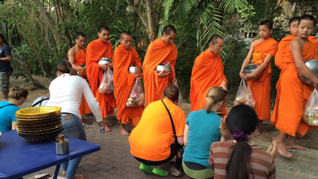 Monk Offering - YouTube