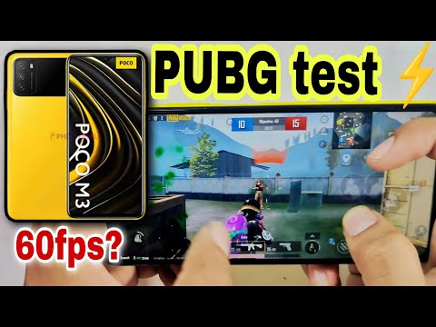 Poco m3 pubg test | ⚡ screen 60 Hz ?😱 Way to Game
