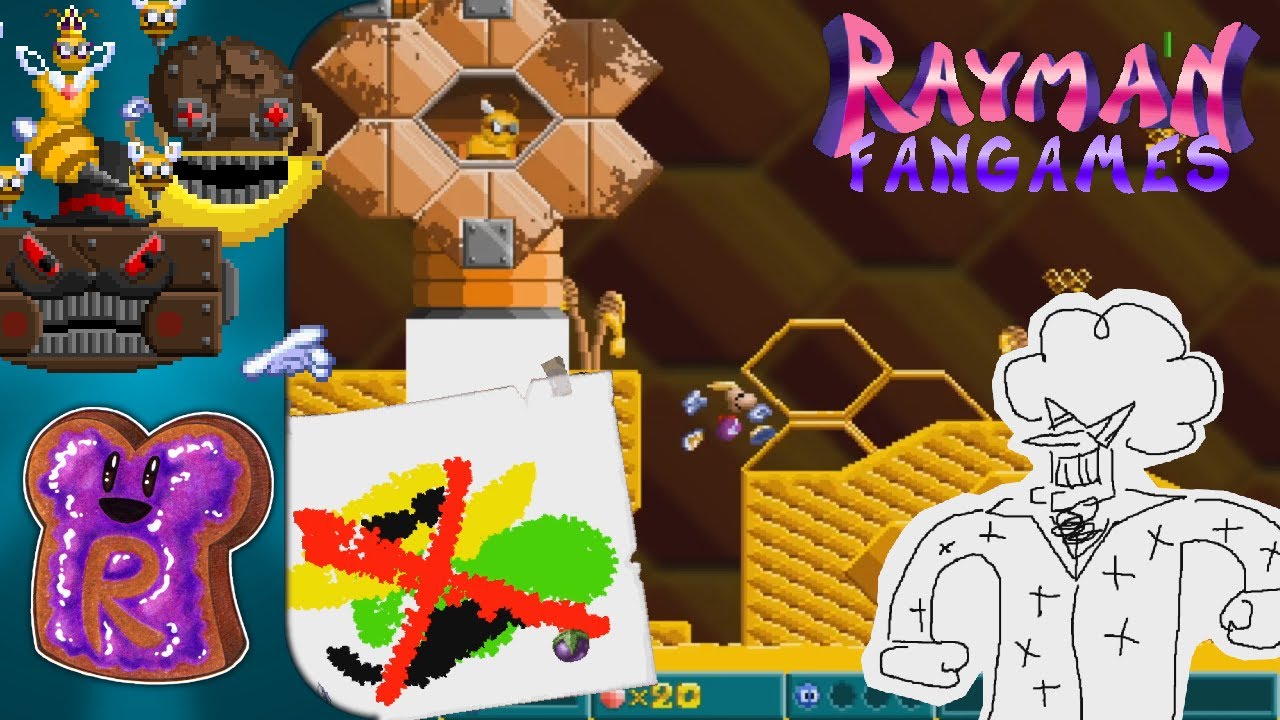 My Old and Unfinished Rayman Fangames - YouTube