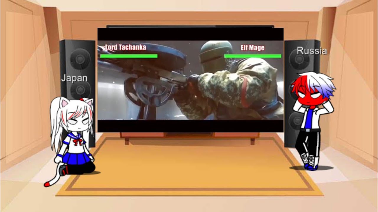 Garchaclup countryhumans rate to clip LORD TACHANKA vs ANIME - YouTube
