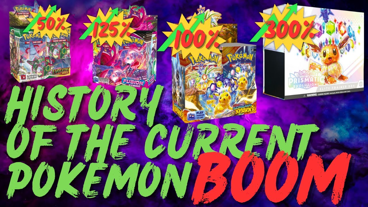 History of the Current Pokemon TCG Boom - Pokemon TCG - YouTube